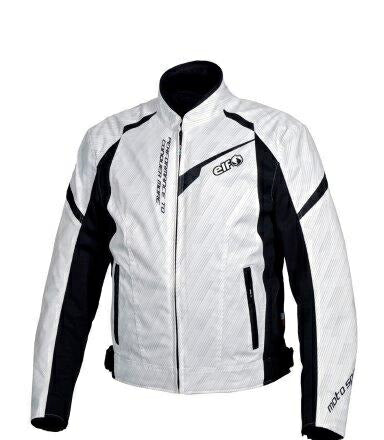 取寄 ファーチレスポルトジャケット ホワイト Sサイズ EJ-W114 エルフ