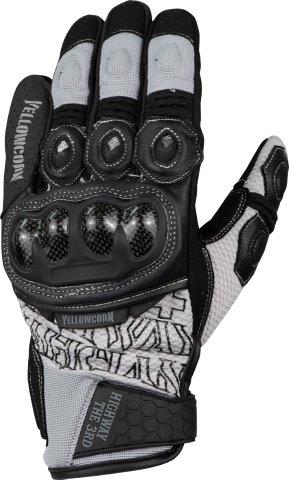 メッシュグローブ シルバー Mサイズ YG-353 イエローコーン