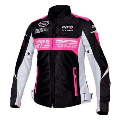 イデアールメッシュジャケット ブラック&ピンク WMサイズ EJ-S103