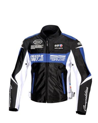 イデアールメッシュジャケット ブラック&ブルー LWサイズ EJ-S103