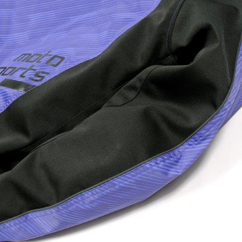 取寄 ファーチレスポルトジャケット ブラック&レッド Mサイズ EJ-W114 エルフ