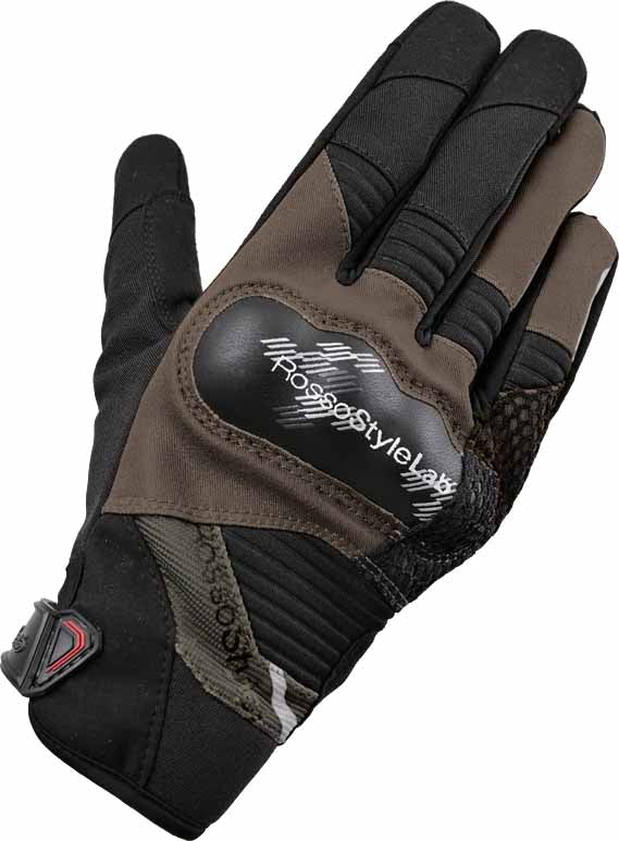 ロッソスタイルラボ?プロテクトアクティブグローブ チャコールブラウン Lサイズ RSG-347